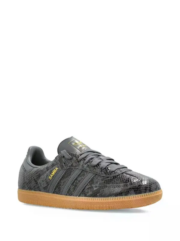 Adidas Snakeskin Samba Sneakers