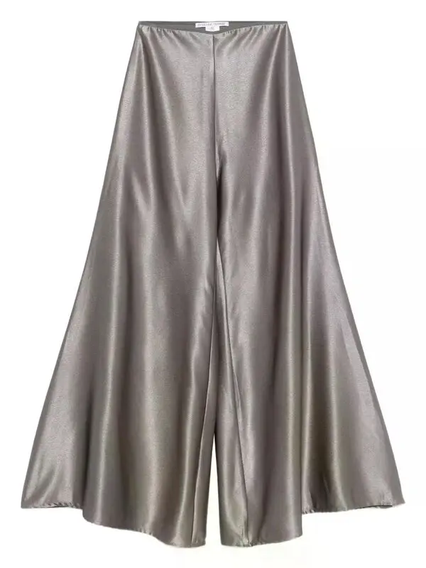 STEPHAN JANSON Satin Flared Trousers