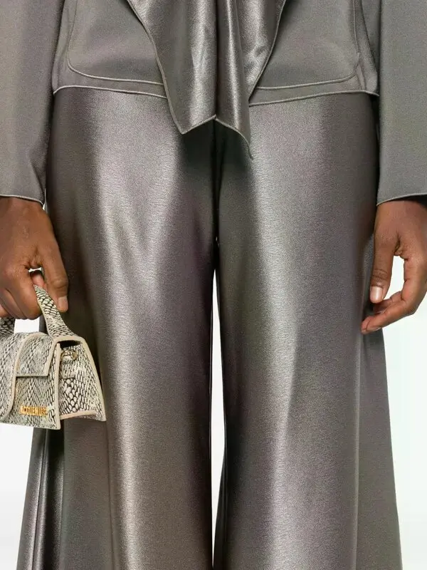 STEPHAN JANSON Satin Flared Trousers