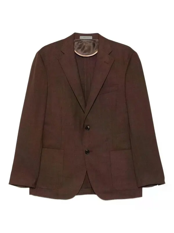 Corneliani Patch-pocket Two-button Blazer