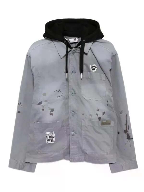 AAPE BY *A BATHING APE® Logo-patch Jacket