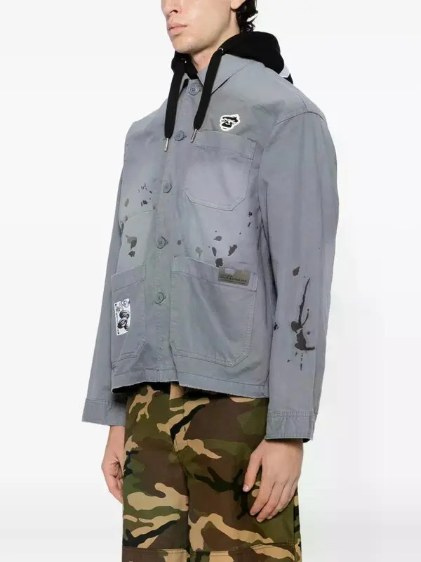 AAPE BY *A BATHING APE® Logo-patch Jacket