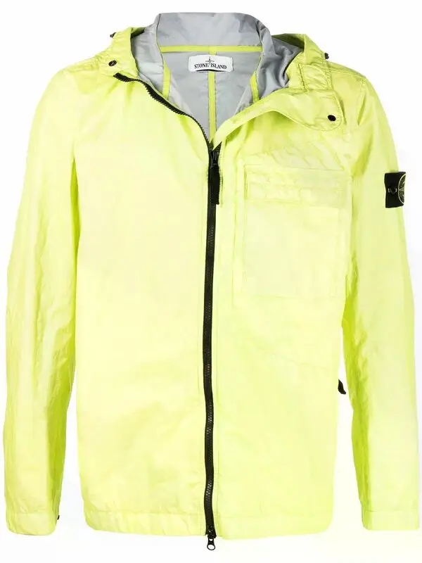 Stone Island Hooded Jacket 40223 - Yellow