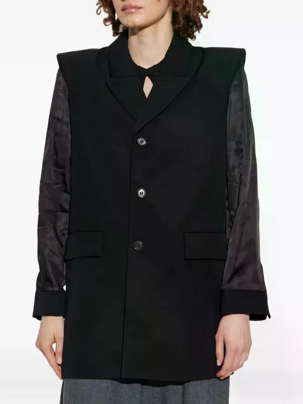 Noir Kei Ninomiya Paneled Blazer
