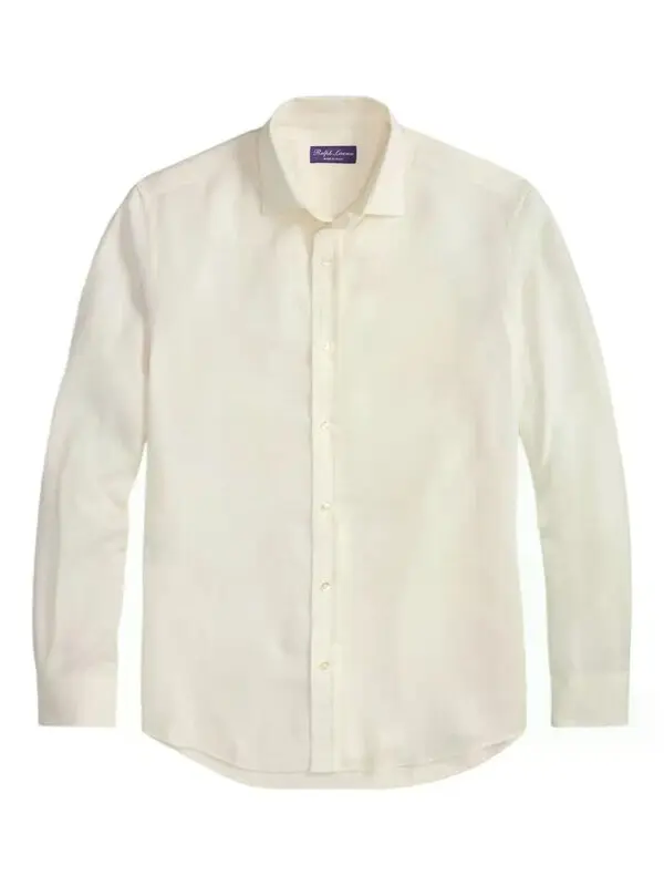 Ralph Lauren Purple Label Flannel Shirt - Neutrals