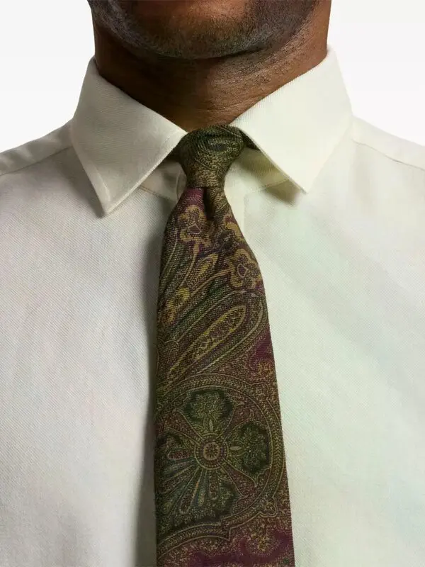 Ralph Lauren Purple Label Flannel Shirt - Neutrals