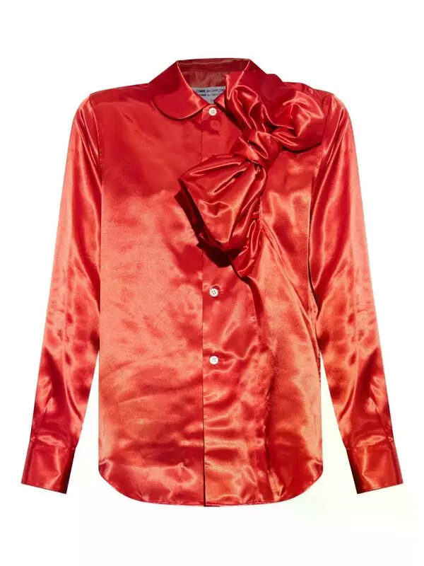 Comme Des Garçons Bow-embellished Blouse
