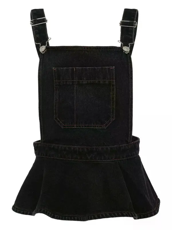PUSHBUTTON Flared Denim Overall