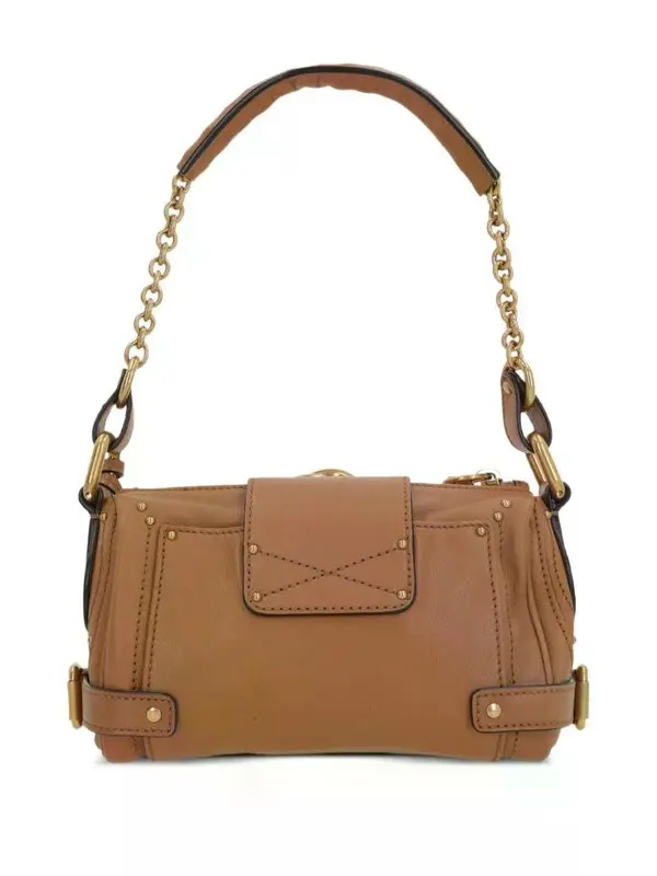 Chloé Small Paddington Leather Tote - Neutrals