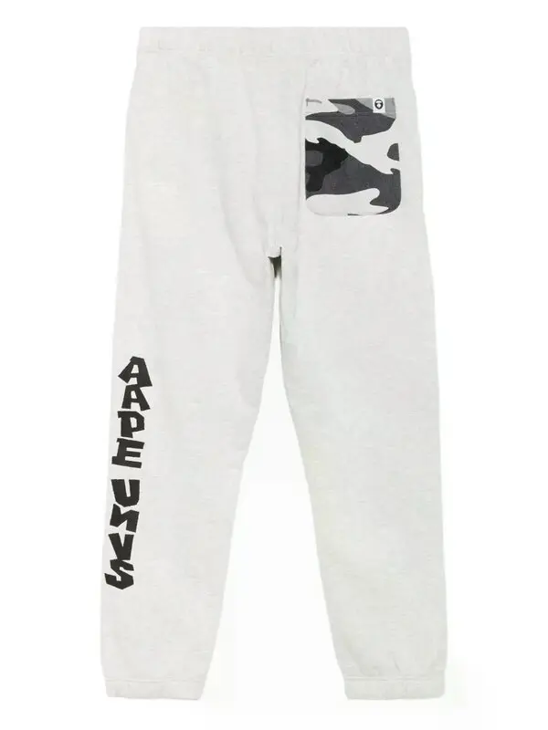AAPE BY *A BATHING APE® Logo-patch Track Pants