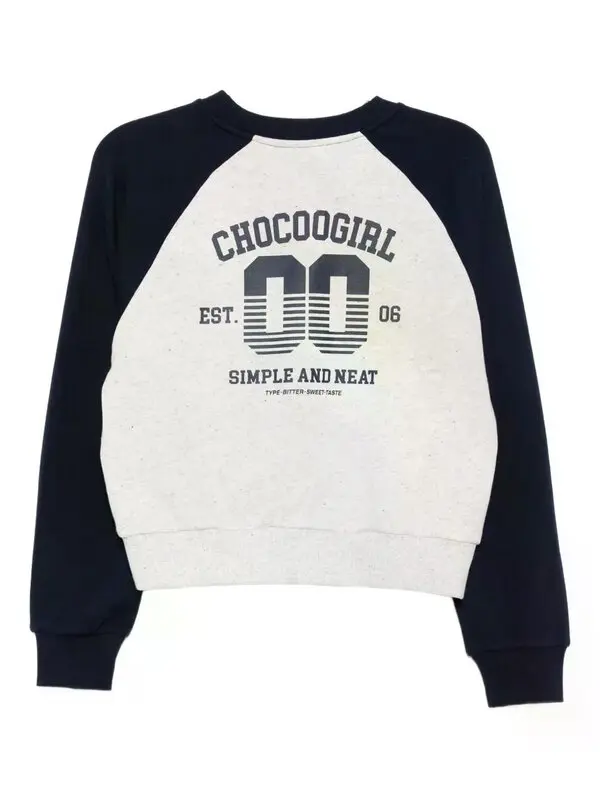 CHOCOOLATE Logo-embroidered Sweatshirt - Grey