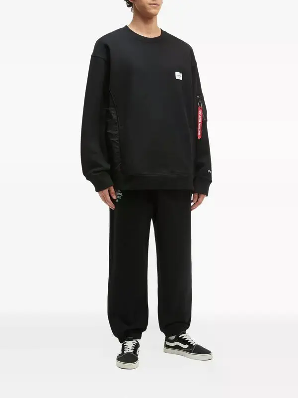 Alpha Industries Logo-embroidered Track Pants