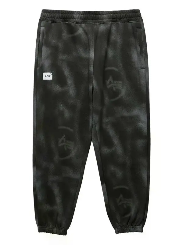 Alpha Industries Tie-dye Logo Track Pants
