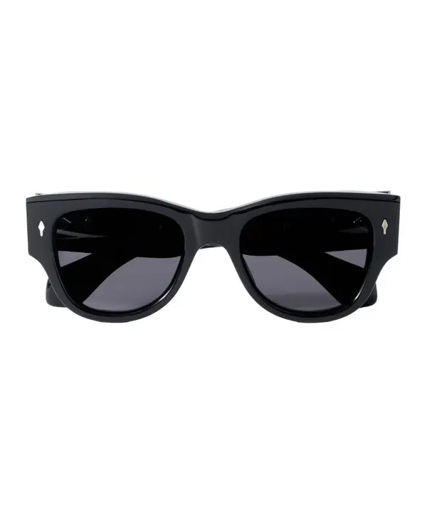 JACQUES MARIE MAGE Chelsea Square-frame Sunglasses - Black