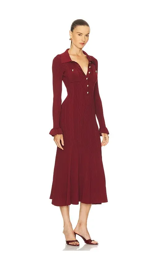 corset knit dress Black Fitted Dress | Charlize Knit Dress