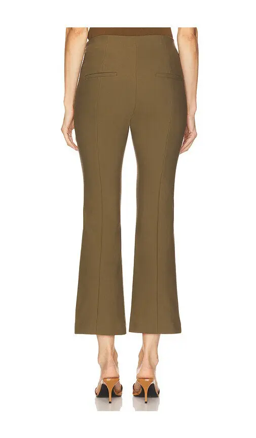 Vince Pintuck Crop Flare Pant
