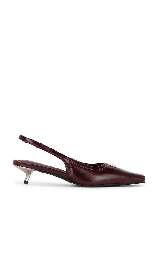 DIRT Slingback Pumps