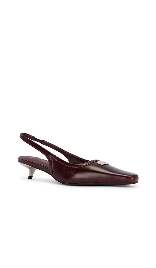 DIRT Slingback Pumps