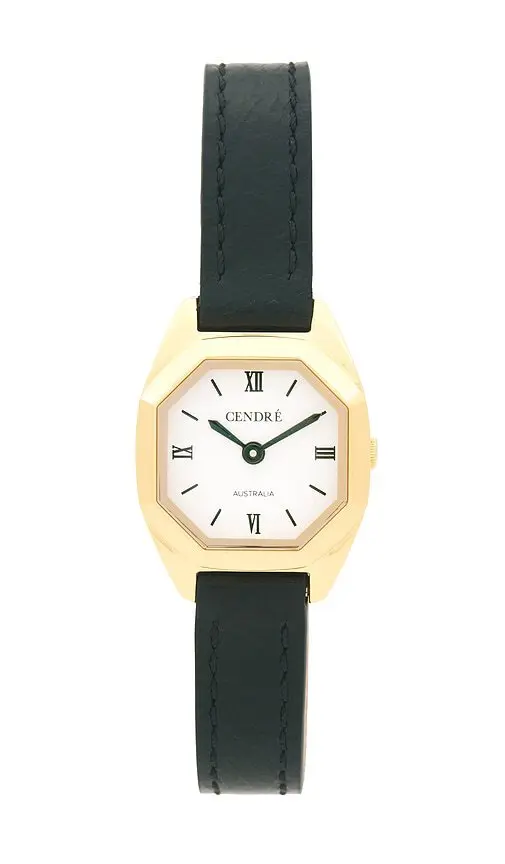 CENDRE Kensington Watch - White & Black Distressed