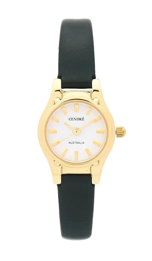 CENDRE Isobel Watch - White & Black Crinkle