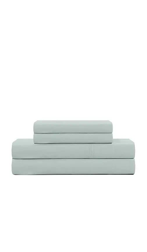 Barefoot Dreams King Washed Bamboo Sheet Set In Mint - Succulent