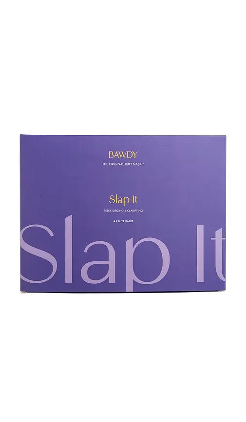 BAWDY Slap It Butt Sheet Mask 4 Pack