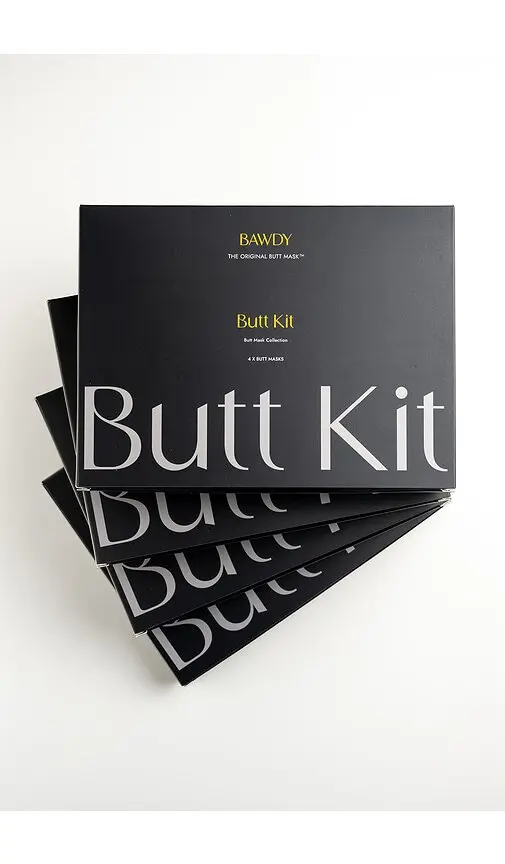 BAWDY Butt Kit Butt Sheet Mask 4 Pack