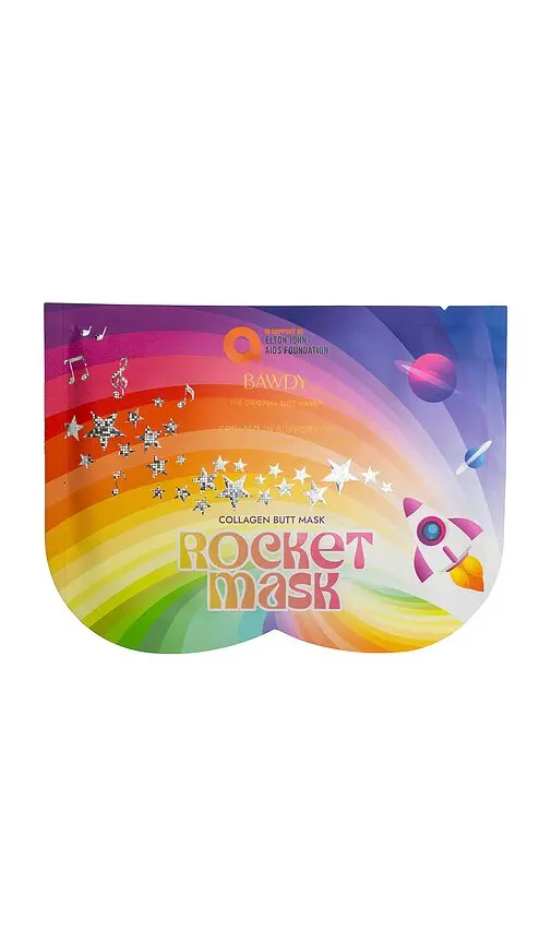 BAWDY Rocket Mask Butt Sheet Mask 4 Pack - N,a