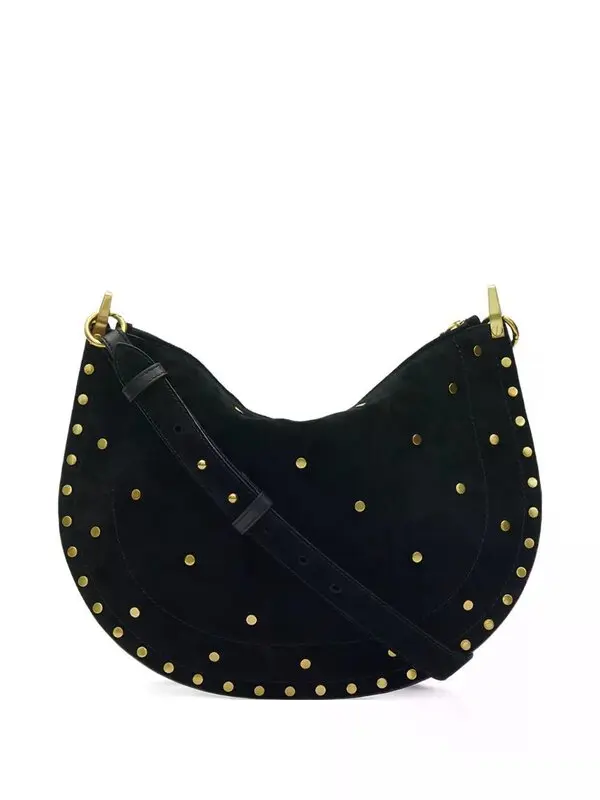 Isabel Marant Oskan Soft Zip Half-moon Shoulder Bag