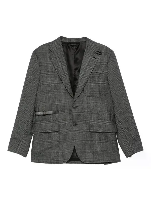Brioni Checked Blazer