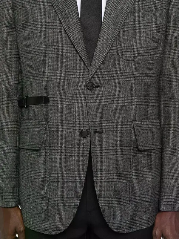 Brioni Checked Blazer