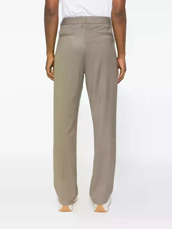 Imperial Pleated Cotton Trousers