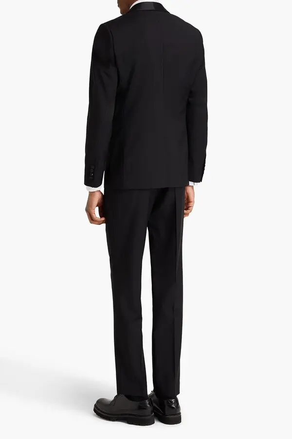 Sandro Wool And Mohairblend Tuxedo Jacket