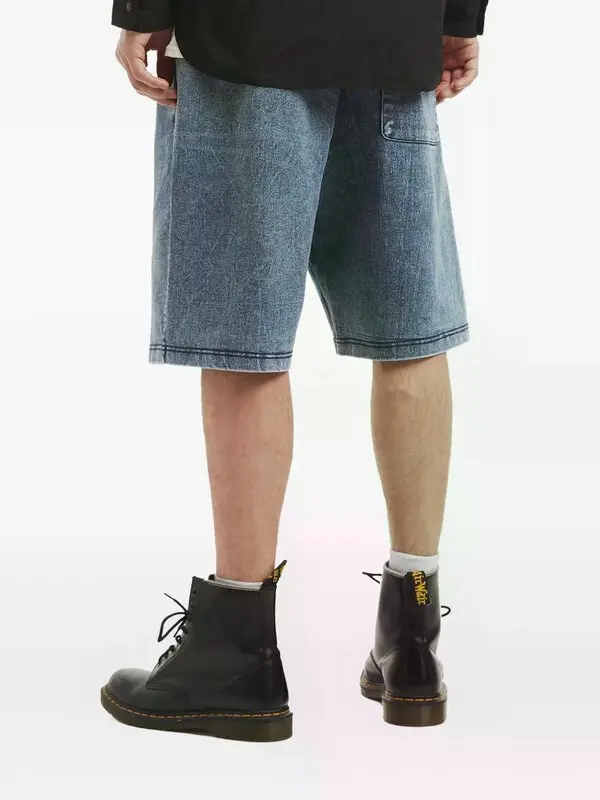 Alpha Industries Denim Shorts With Elasticated Waistband