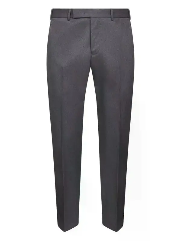 PT TORINO Wool Pressed-crease Trousers