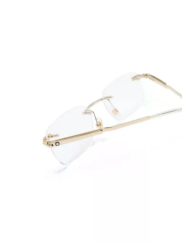 Montblanc Mb0279o Rimless Rectangle-frame Glasses