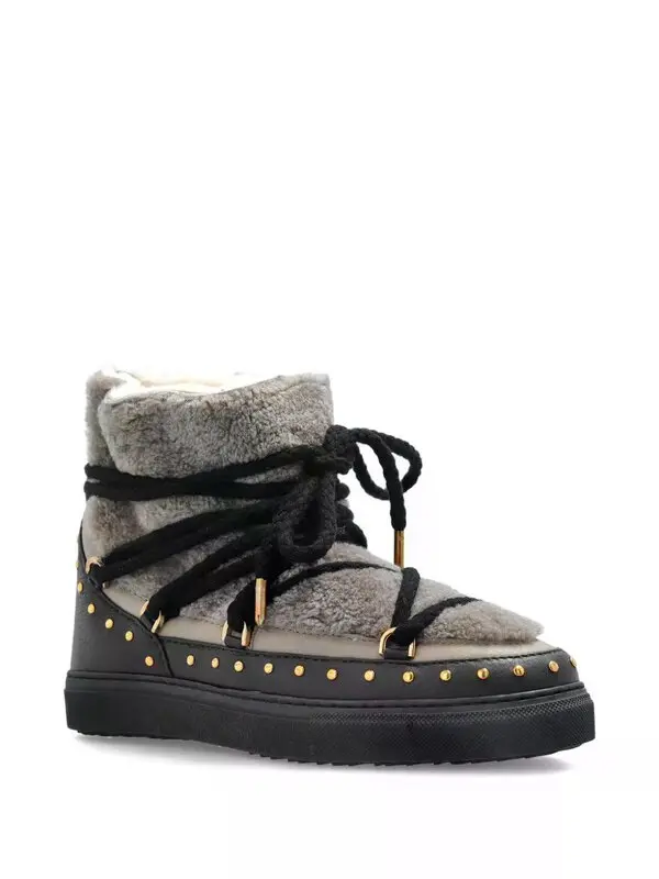 Inuikii Lace-up Studded Boots