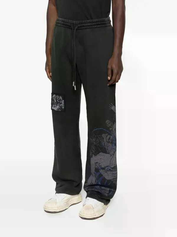 Off-White Graphic-patch Trousers