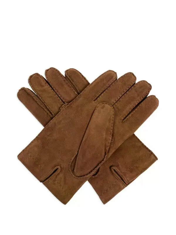 Moschino Logo-debossed Gloves