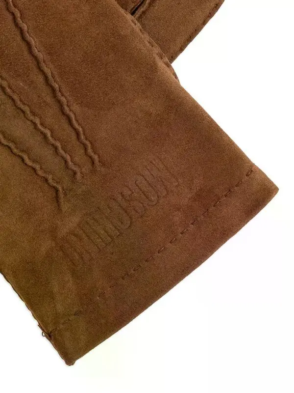 Moschino Logo-debossed Gloves