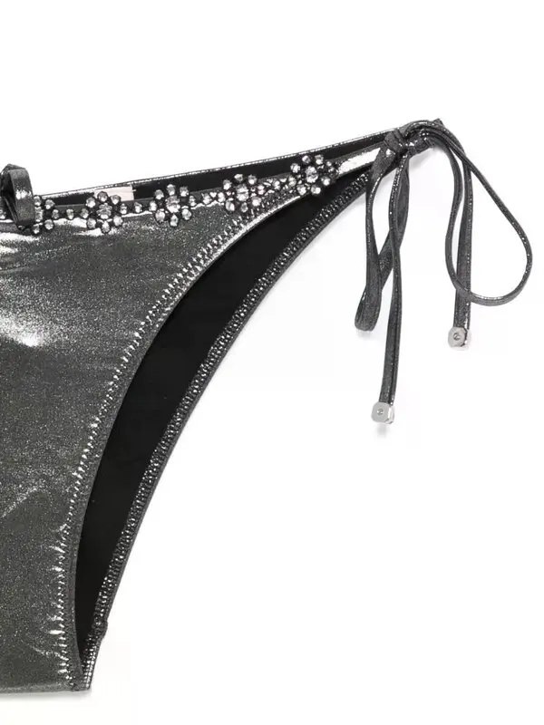 Agent Provocateur Embellished Tie-side Bikini Bottom
