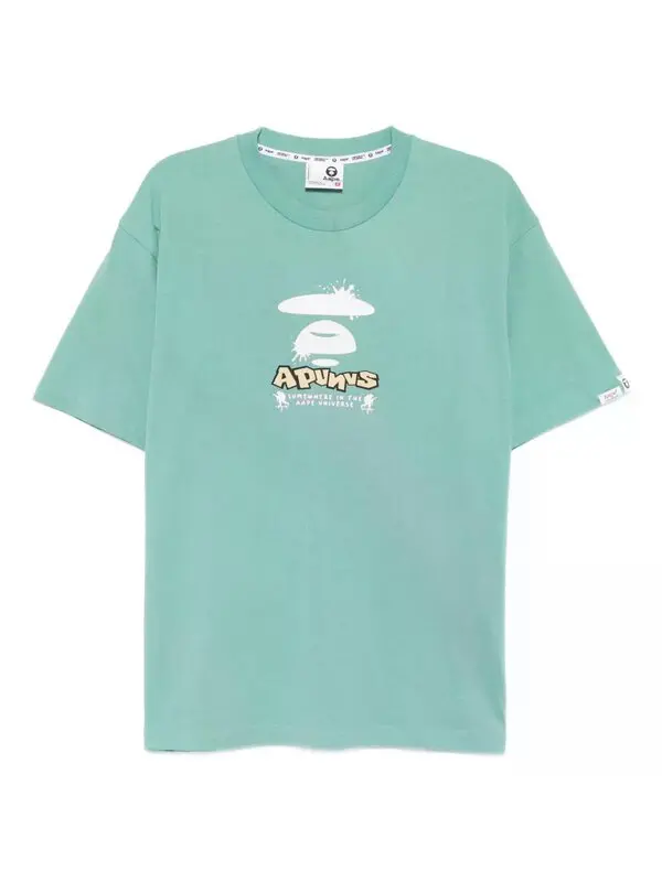 AAPE BY *A BATHING APE Logo-print T-shirt