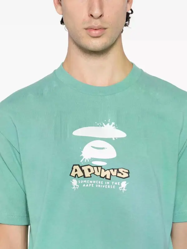 AAPE BY *A BATHING APE Logo-print T-shirt