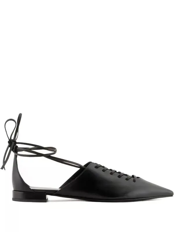 Giorgio Armani Leather Pointed-toe Boots