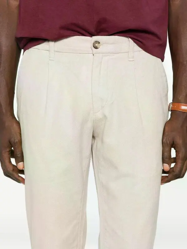 Marc O'polo Pleat-detail Trousers - Neutrals