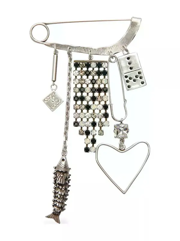 Isabel Marant Abby Brooch - Silver