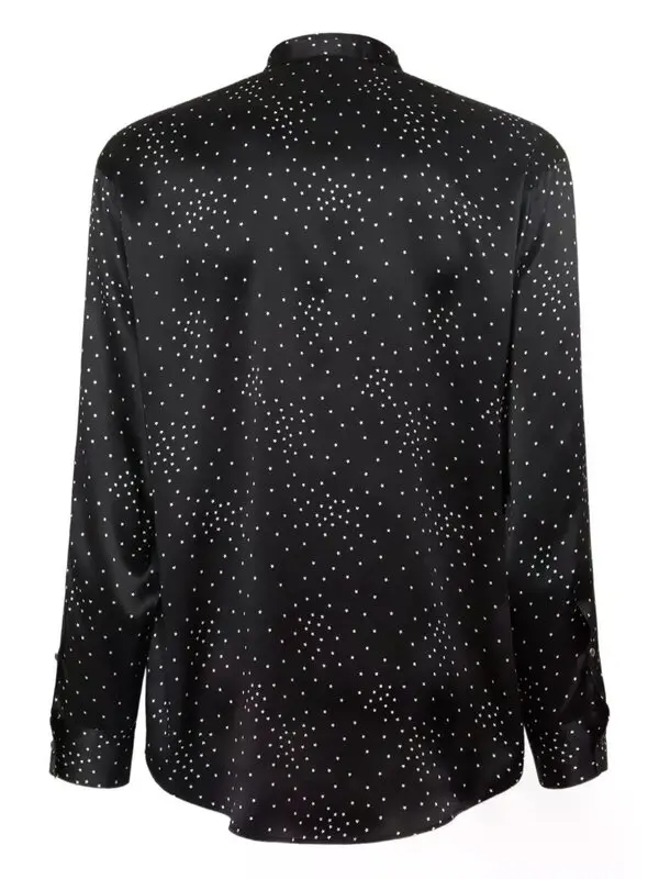 Dsquared2 Polka Dot-print Satin Shirt