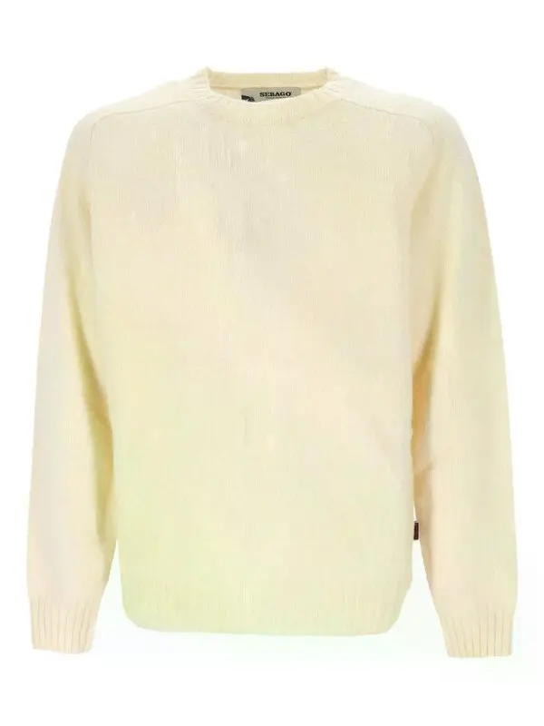 SEBAGO Wool Crew Neck Sweater - Neutrals