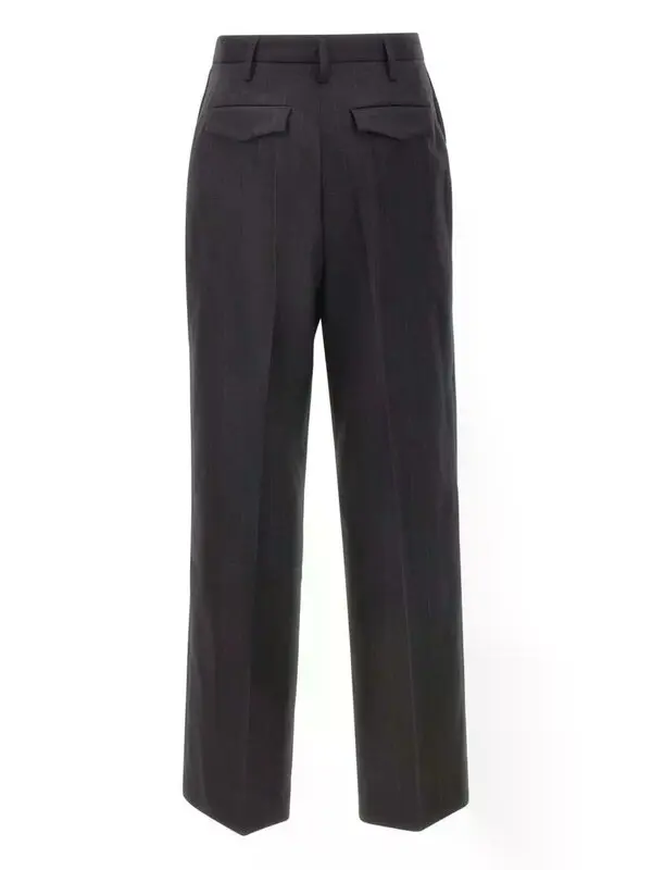 HERSKIND Pinstripe Wool Trousers