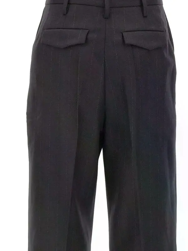 HERSKIND Pinstripe Wool Trousers